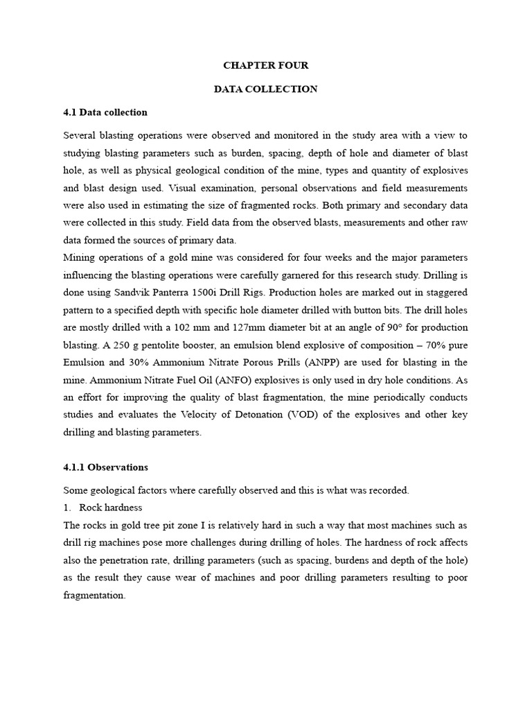 Data Collection | PDF