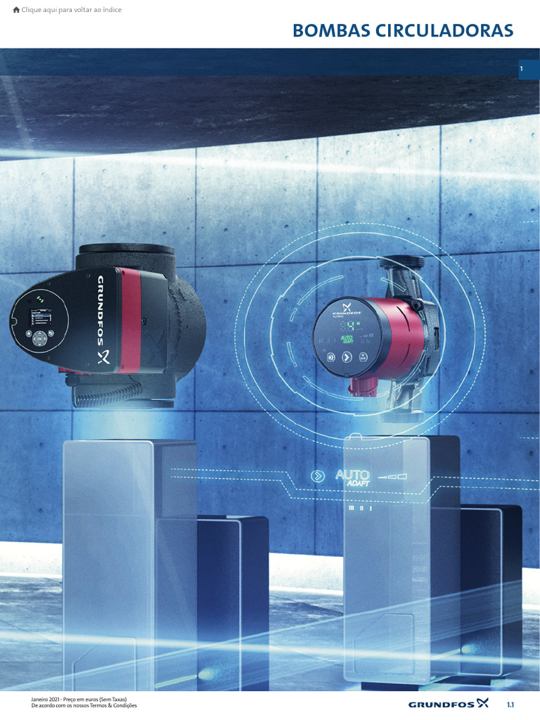 Grundfos - Bombas Circuladoras | PDF | Aplicativo para celular | Bluetooth