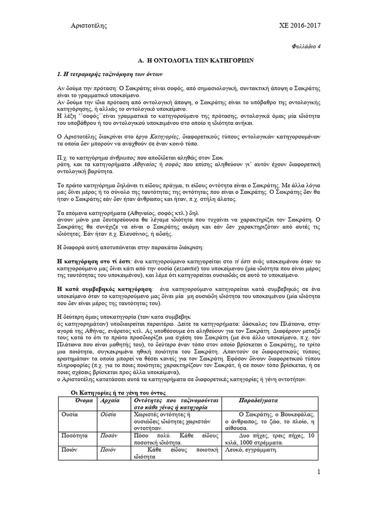 Φυλλάδιο 4 | PDF