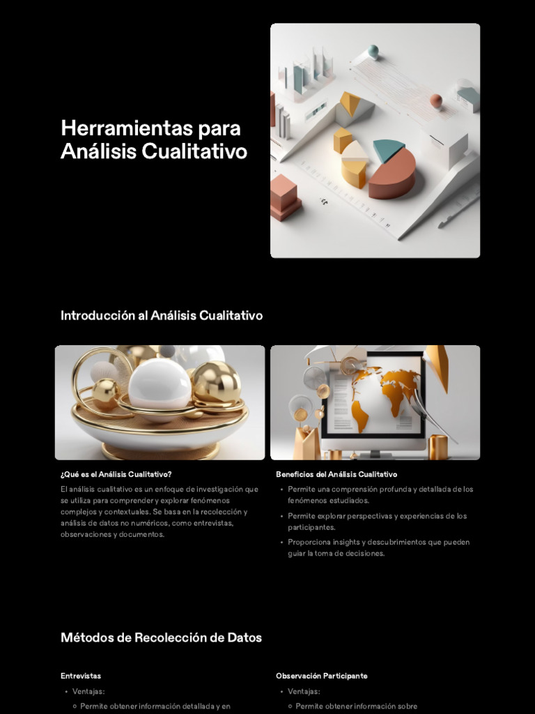 Herramientas para Análisis Cualitativo | PDF | Análisis | Método científico