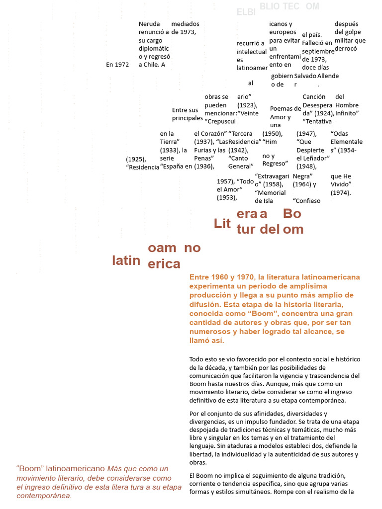 El Boom Latinoamericano | PDF