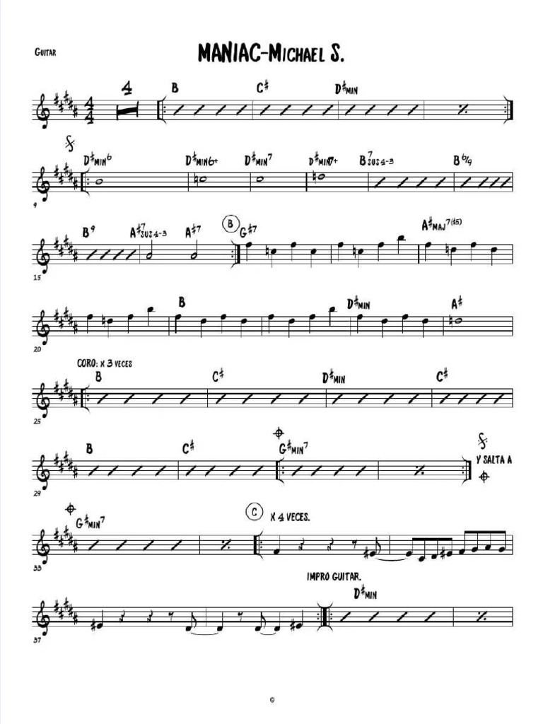 PDF Maniac Michael S Guitar - Compress | PDF