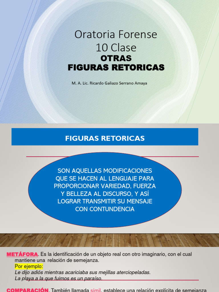 10 Clase OTRAS FIGURAS RETORICAS | PDF