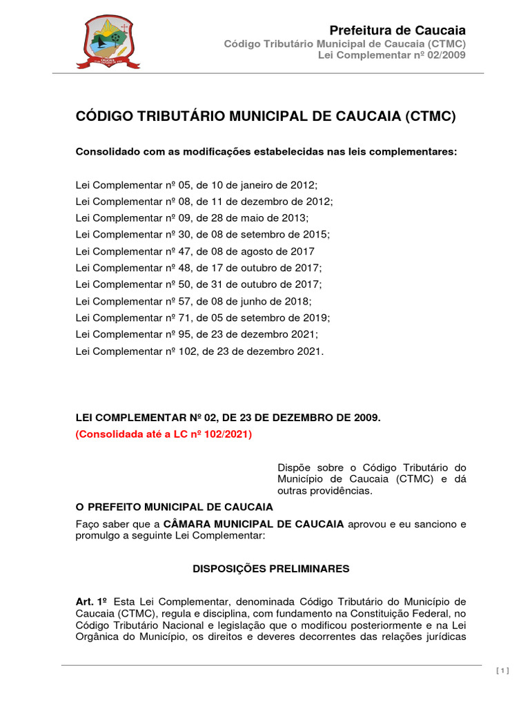 CTM Consolidado Até 102 (2021) | PDF | Taxa de crédito | Direito Comum