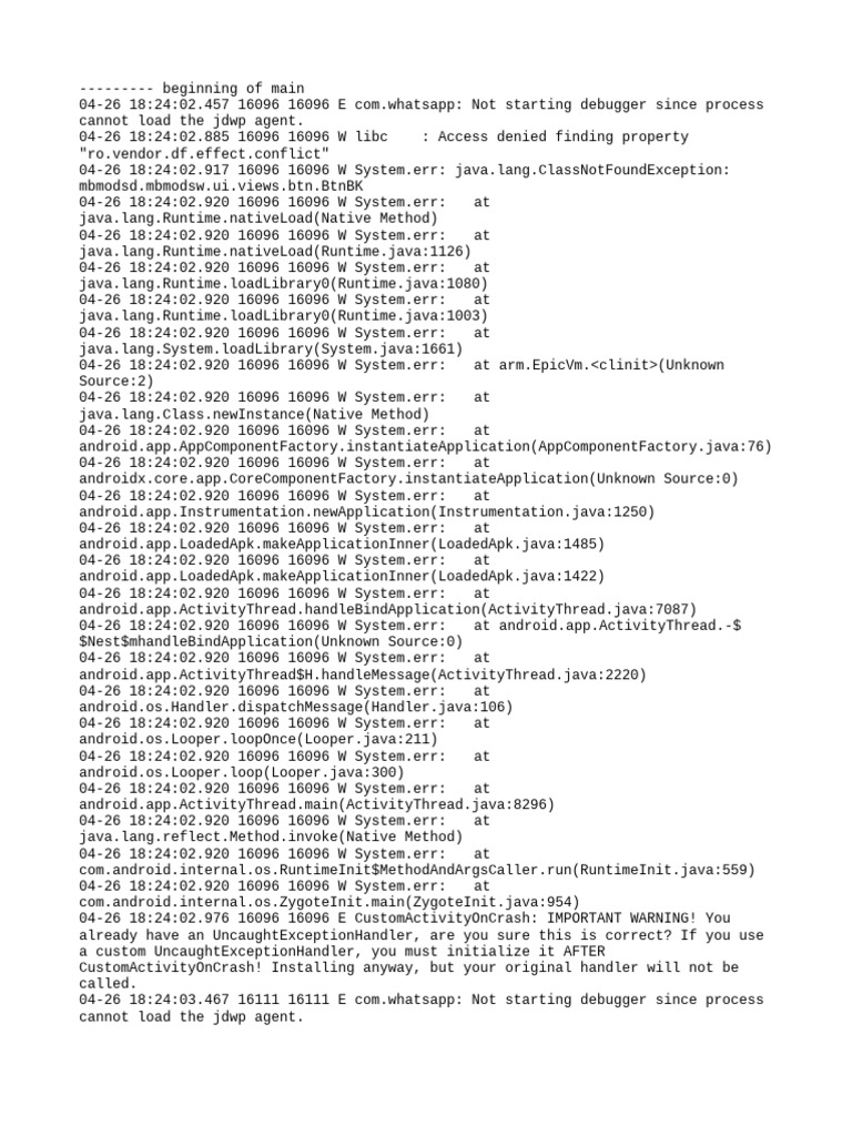 Logcat | Download Free PDF | Mobile App | Java (Programming Language)