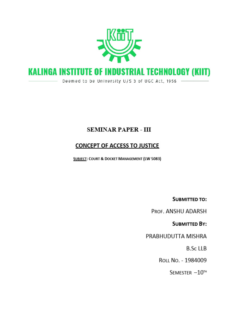 Court and Docket Management | PDF | Legal Aid | Human Rights