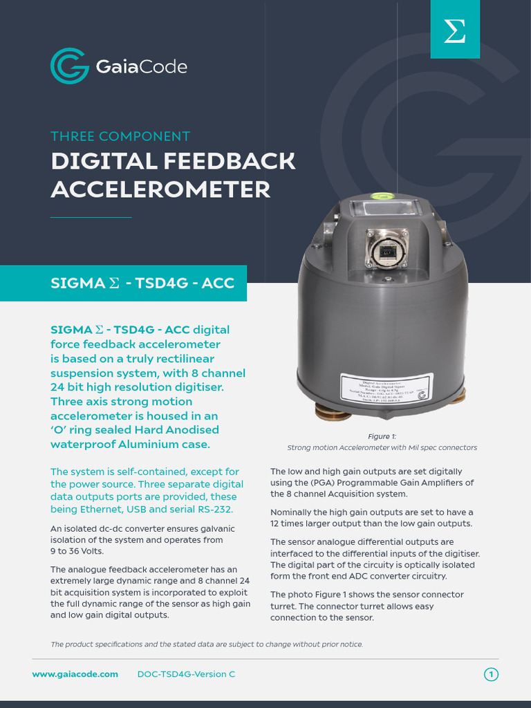 04 GC SigmaDigital Datasheet | PDF | Electronics | Electrical Engineering