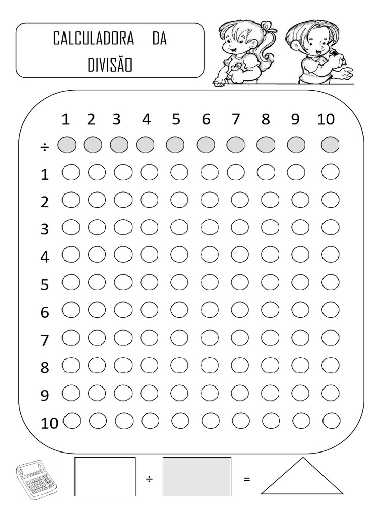 Calculadora Da Divisão Pdf