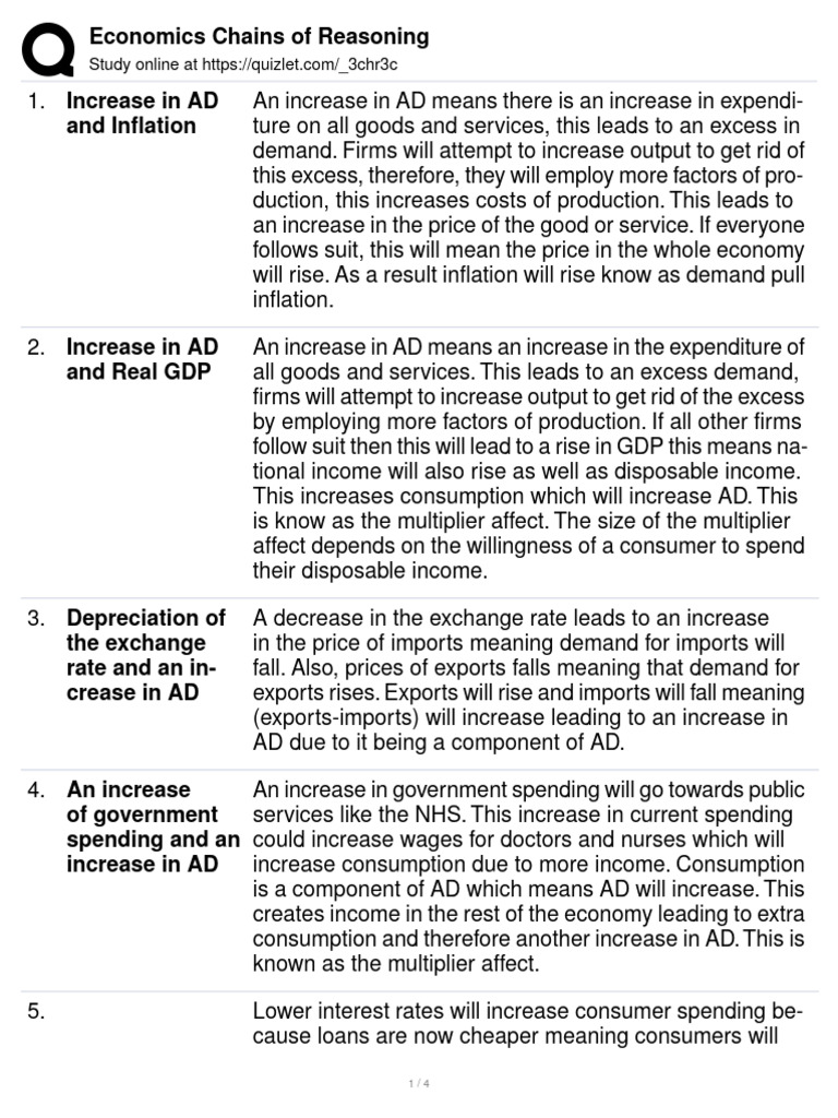 Chains On AD | PDF | Consumption (Economics) | Inflation