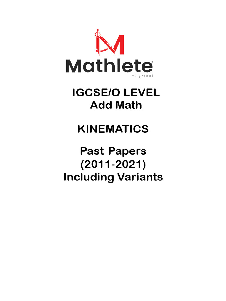 Kinematics Pdf Acceleration Velocity