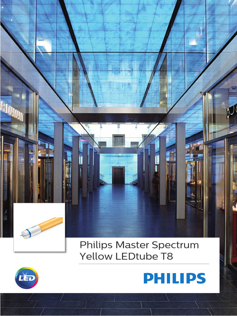 LEDtube for Energy-Saving Industry | PDF | Fluorescent Lamp | Lighting