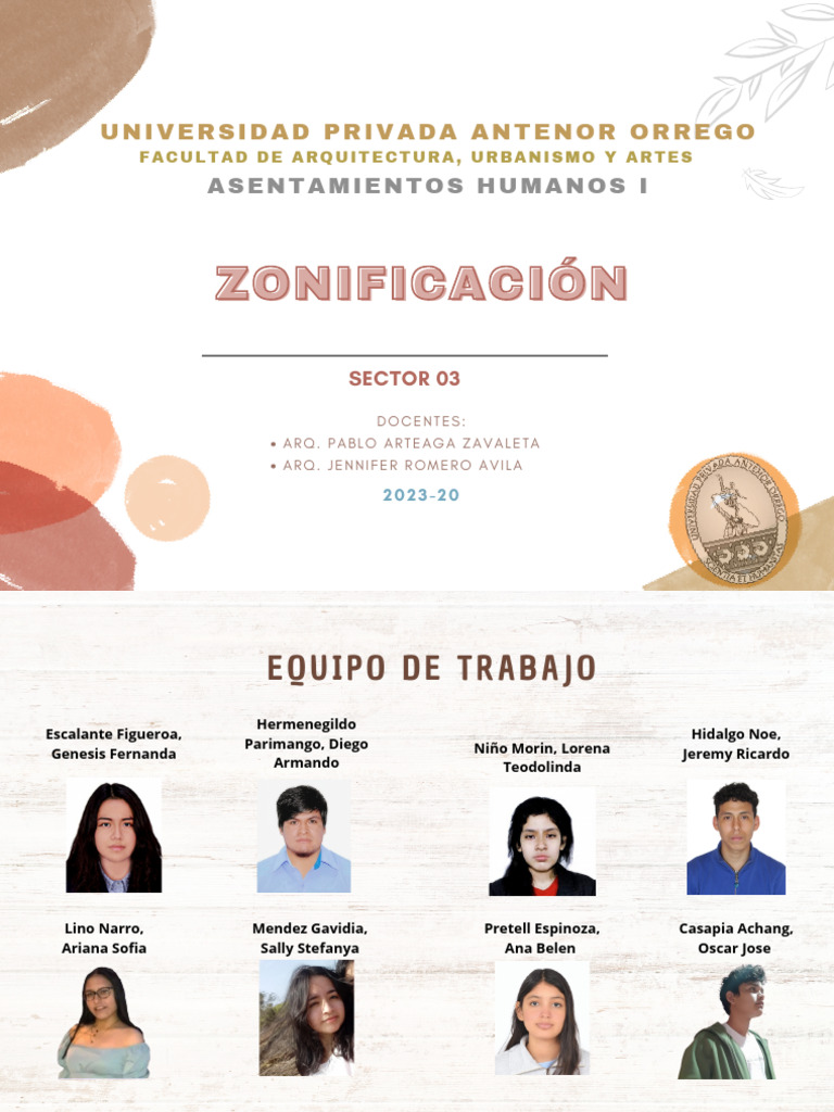 ZONIFICACION | PDF | Zonificación | Planificación