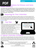 24 HOD Interview Questions | PDF | Teachers | Learning