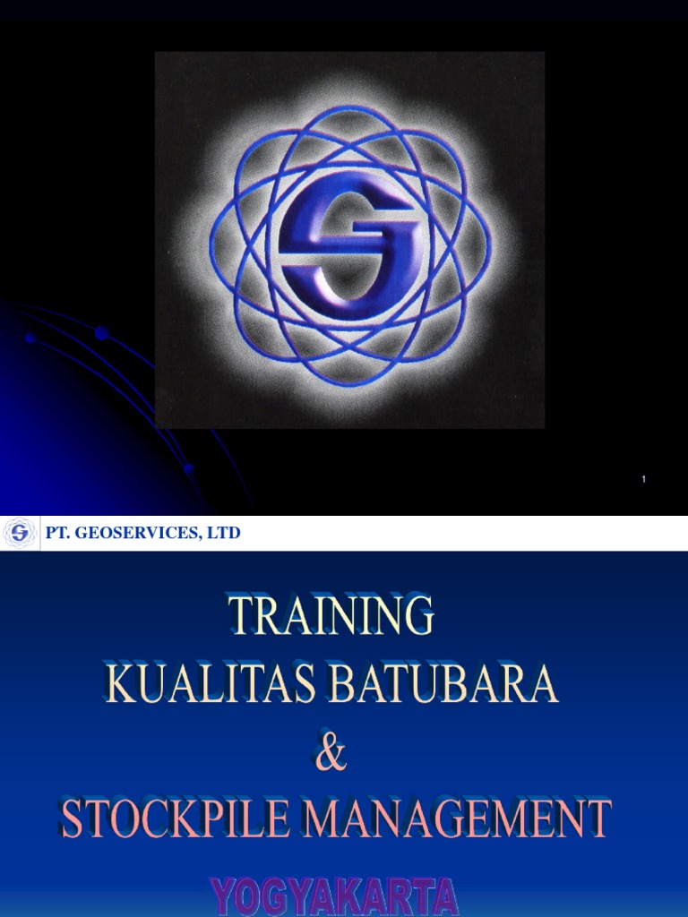 Kualitas Batubara & Management Stockpile | PDF