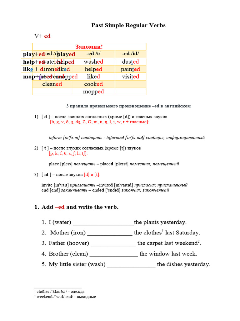 past-simple-regular-verbs-grammar-drills-grammar-guides-reading ...