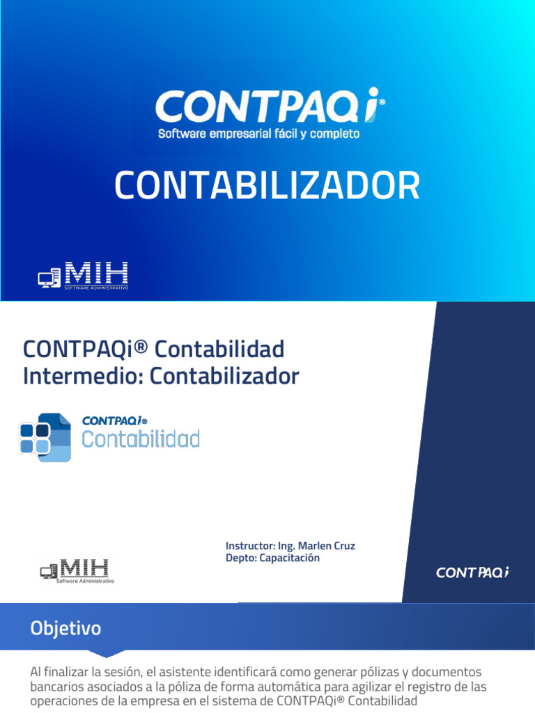Contpaqi Contabilizador | PDF | Contabilidad | Informática