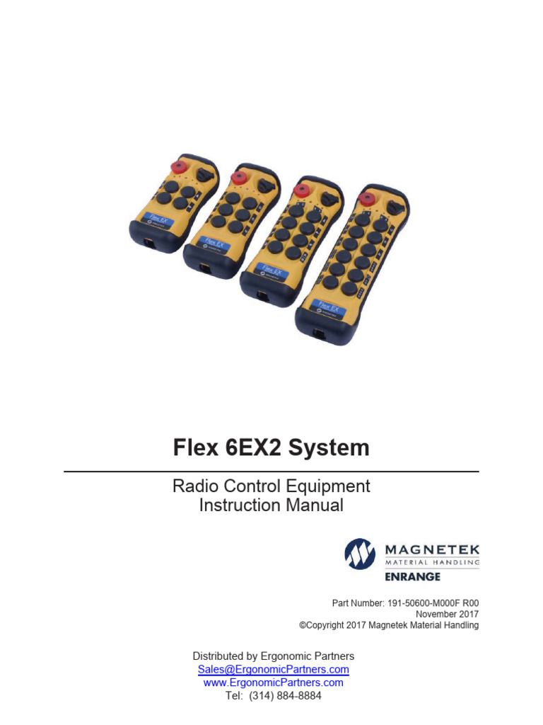 Manual Flex-6-Ex2 | PDF | Crane (Machine) | Safety