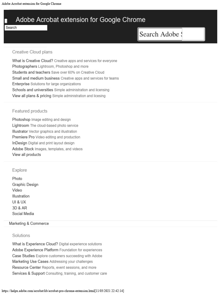 Adobe Acrobat Chrome Extension Download | PDF | Adobe Photoshop | World ...