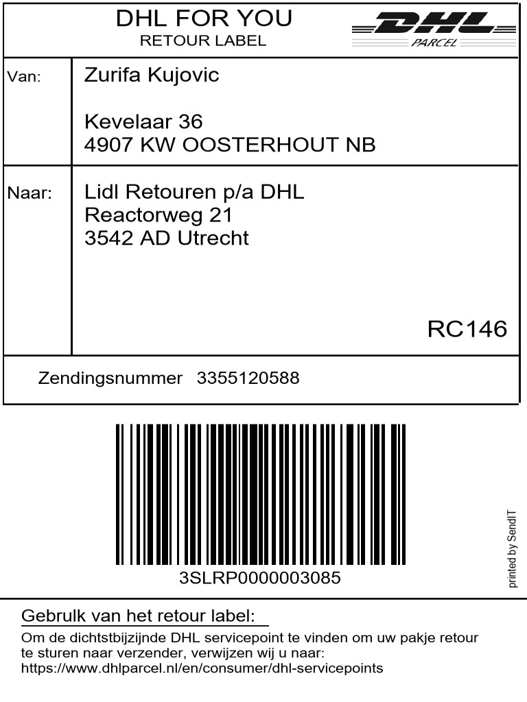 Carrier Label | PDF