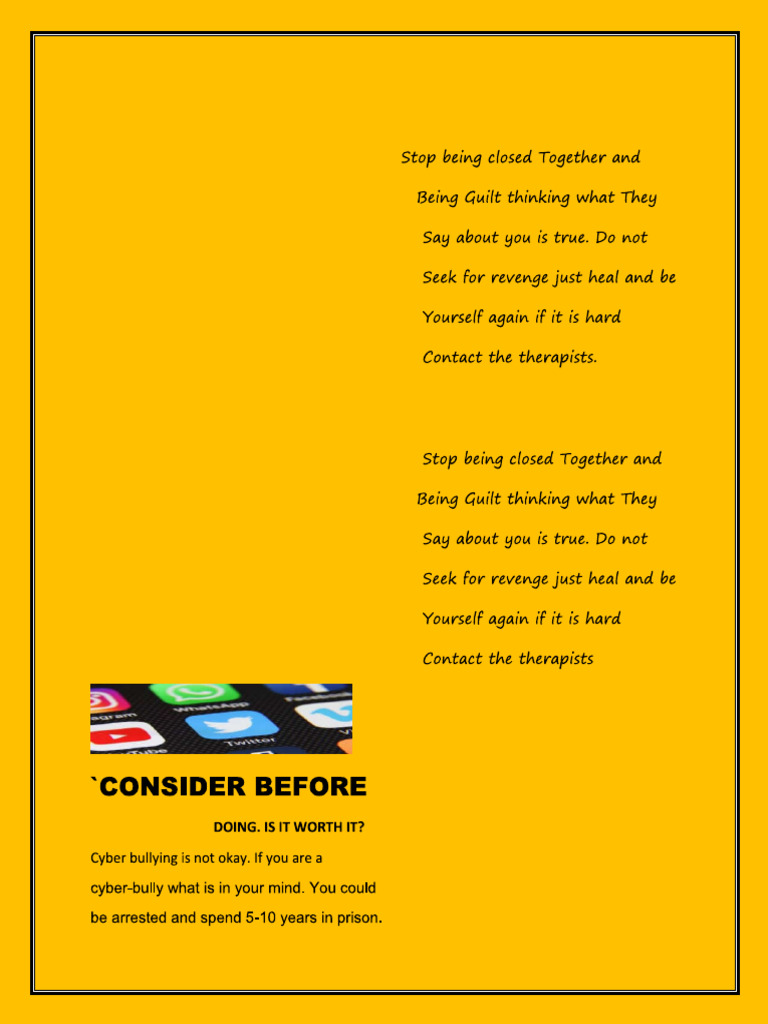 Consider Before | PDF