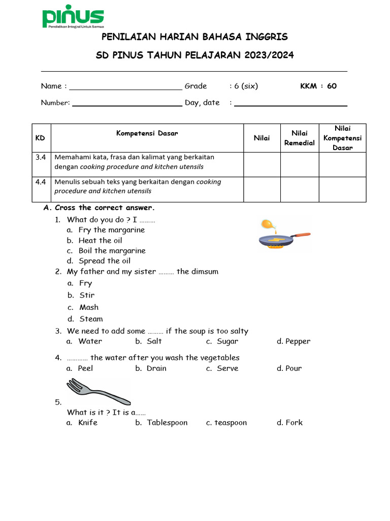 PH Grade 6 Unit 5 | PDF | Cooking | Foods