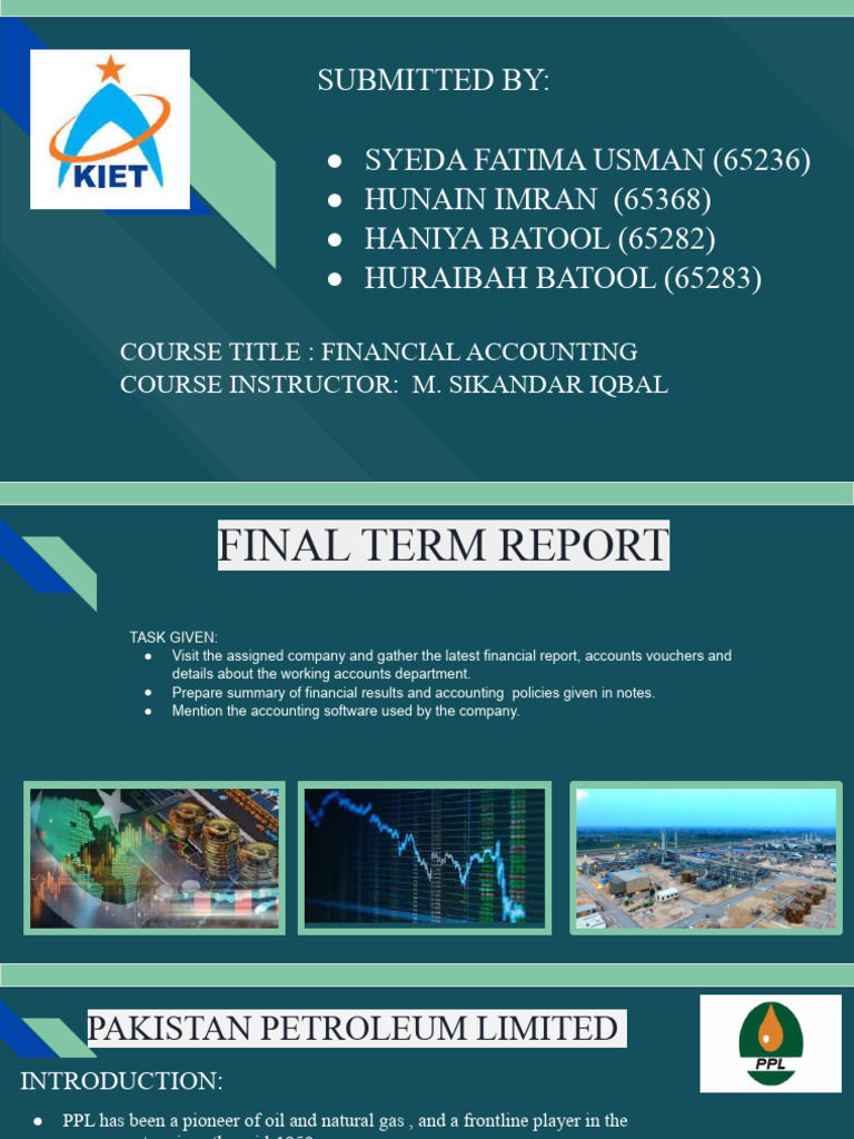 Submitted By: Syeda Fatima Usman (65236) HUNAIN IMRAN (65368) HANIYA BATOOL (65282) Huraibah ...