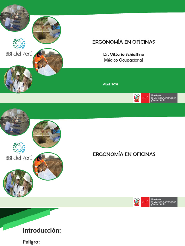 Ergonomía en Oficinas - MVCS | Descargar gratis PDF | Factores humanos ...