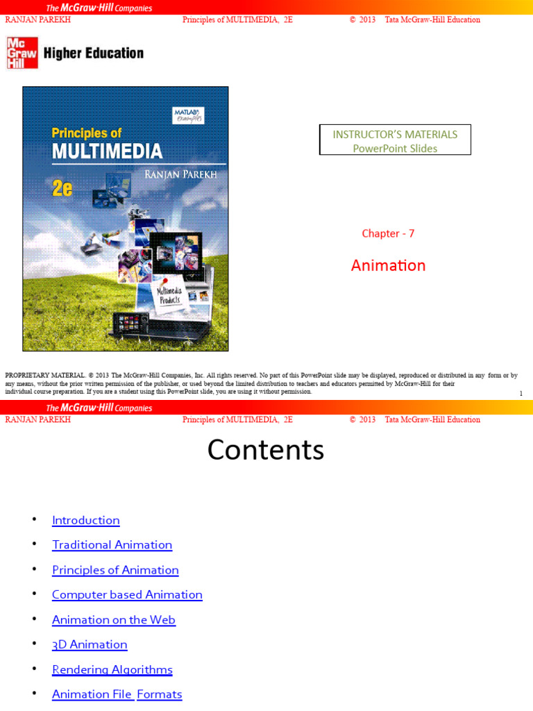 Lecture1113 16473 Animation | PDF | Rendering (Computer Graphics ...