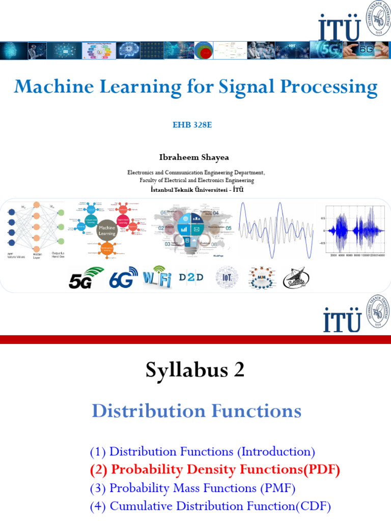 Lect - 02 2 Distribution Functions PDF | PDF | Probability Density Function | Probability ...
