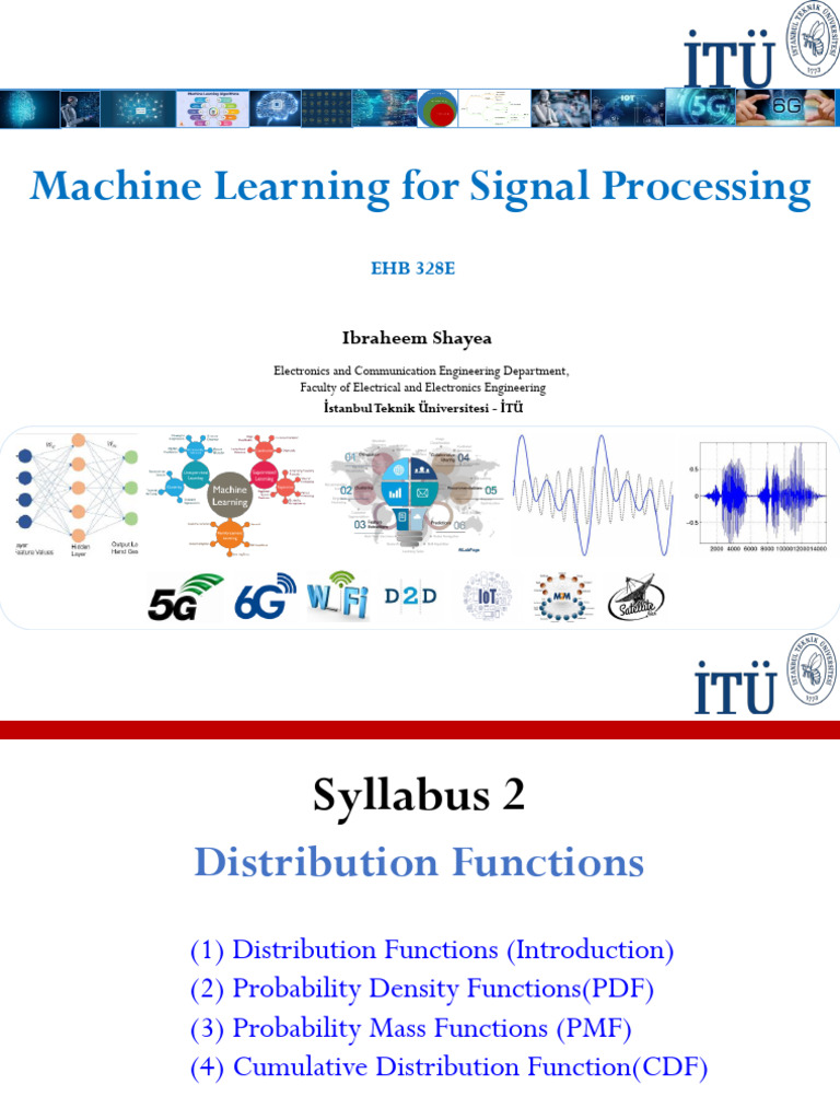 Lect - 02 1 Distribution Functions (1) (Introduction) | PDF | Probability Distribution ...