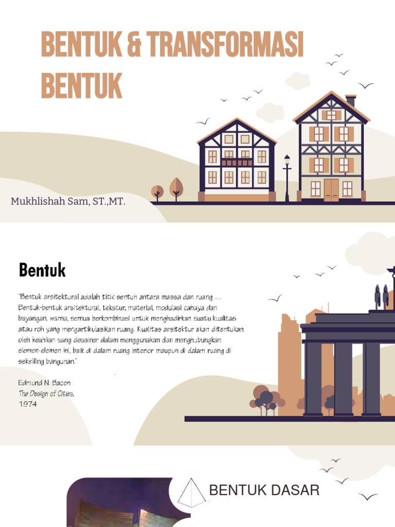 Bentuk Transformasi Bentuk | PDF