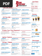 Potbelly PDF Menu | PDF | Salad | Bacon