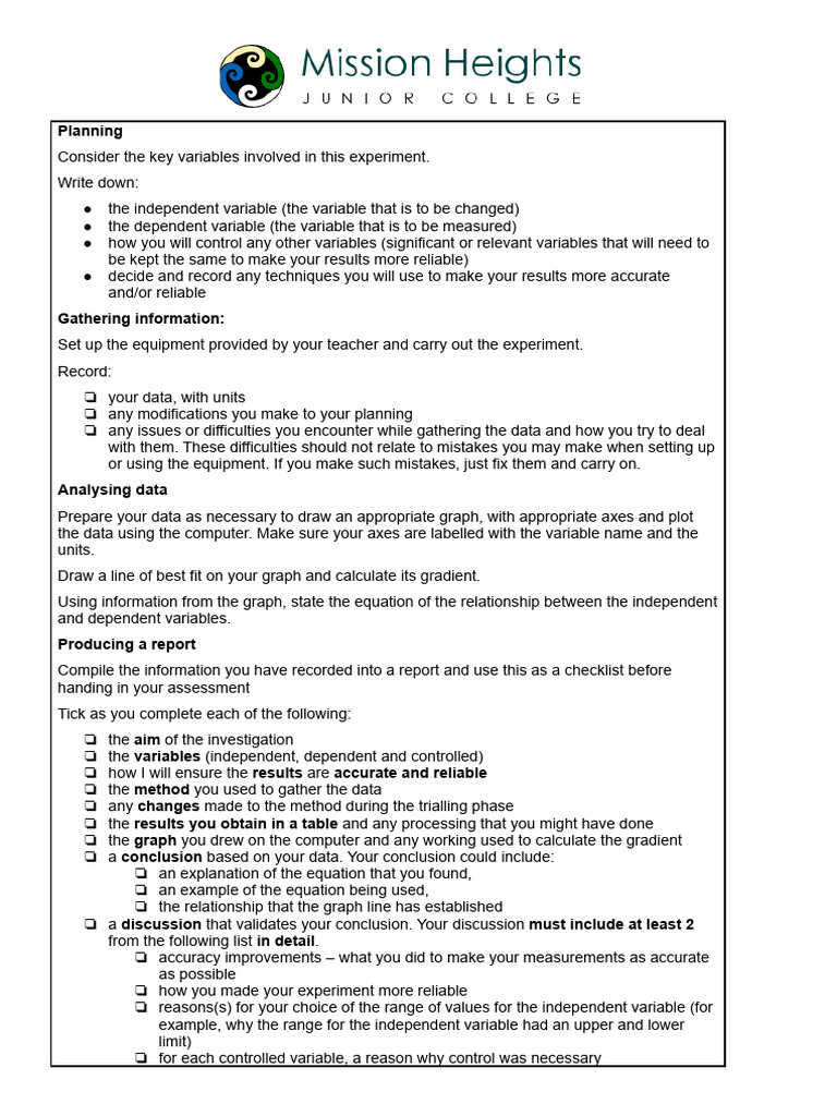 Car Down The Ramp | PDF | Experiment | Measurement
