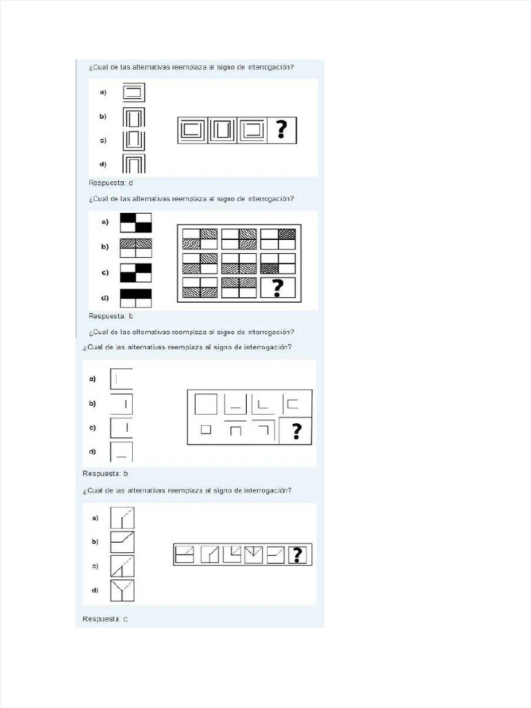 PDF Ejercicios Razonamiento Espacial - Compress | PDF