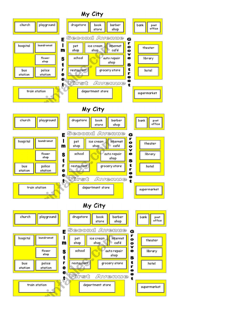 Maps Prepositions | PDF