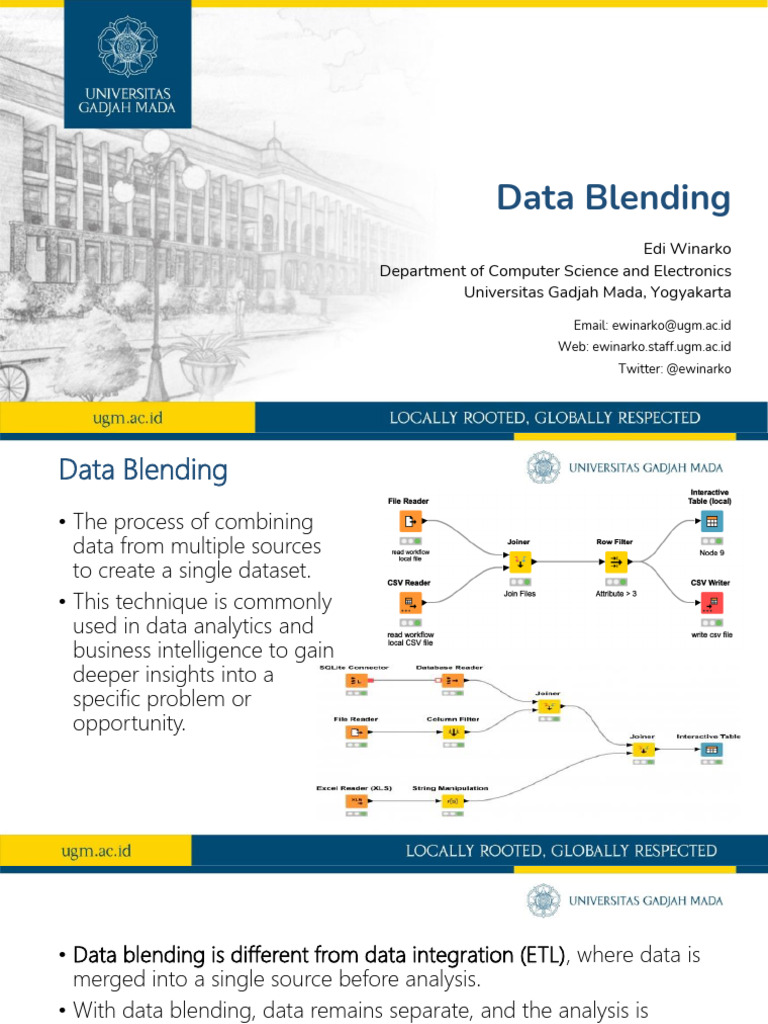 Data Blending | PDF | Microsoft Excel | Comma Separated Values