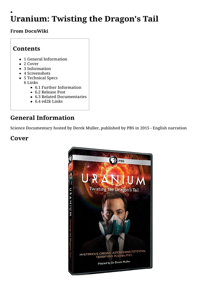 Uranium's Untold Story | PDF