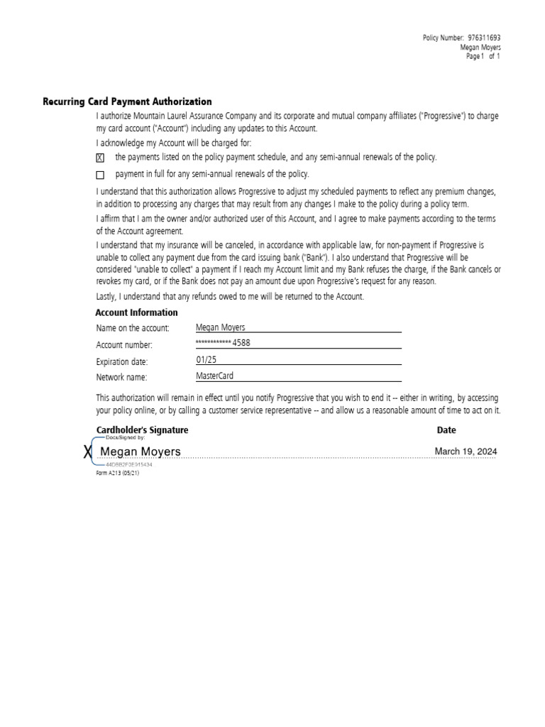 Credit Card Authorization | PDF | Payments | Credit Card