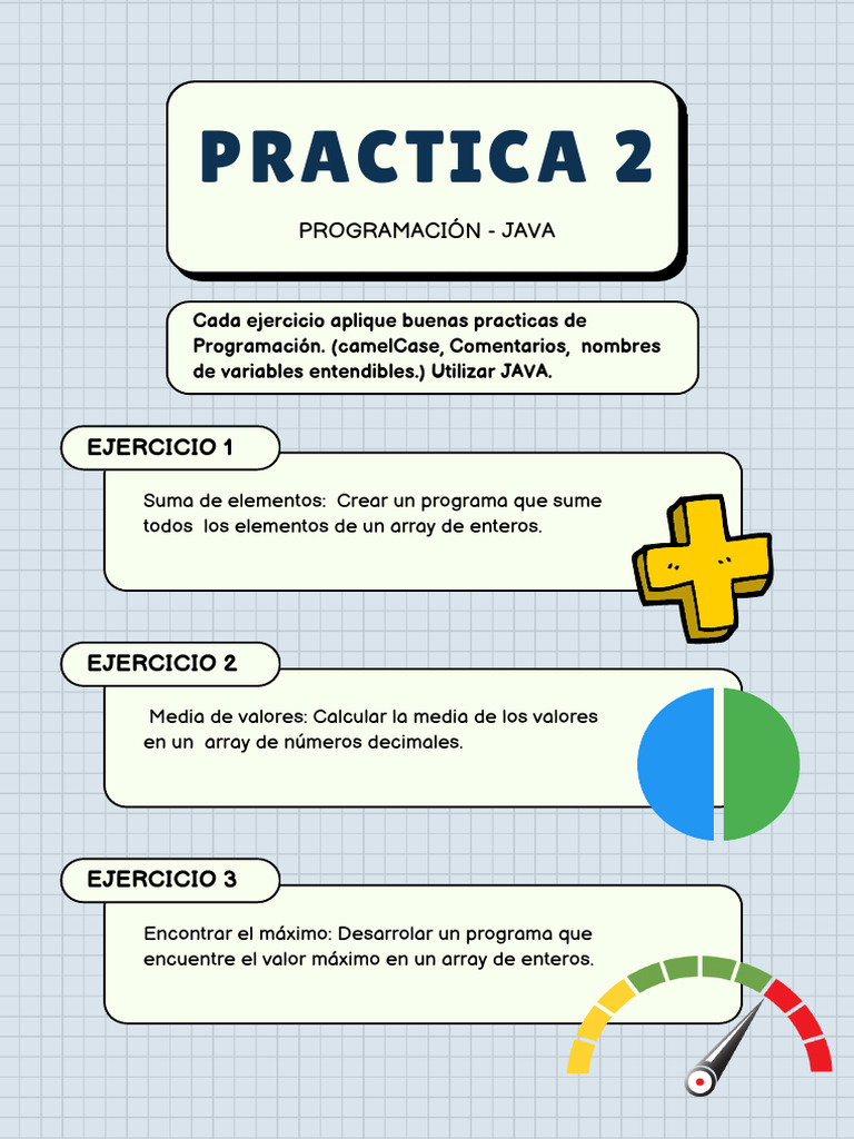 Practica 2 - Progra | Descargar gratis PDF | Java (lenguaje de programación) | Programación de ...