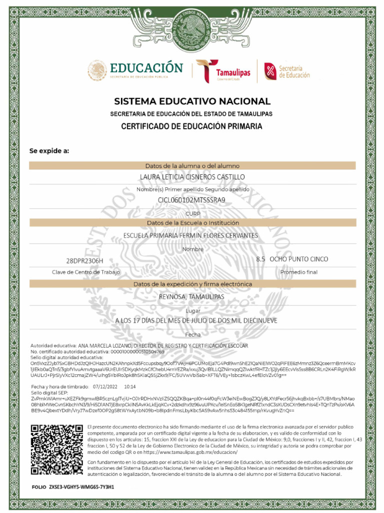 Laura Leticia Cisneros Castillo | PDF