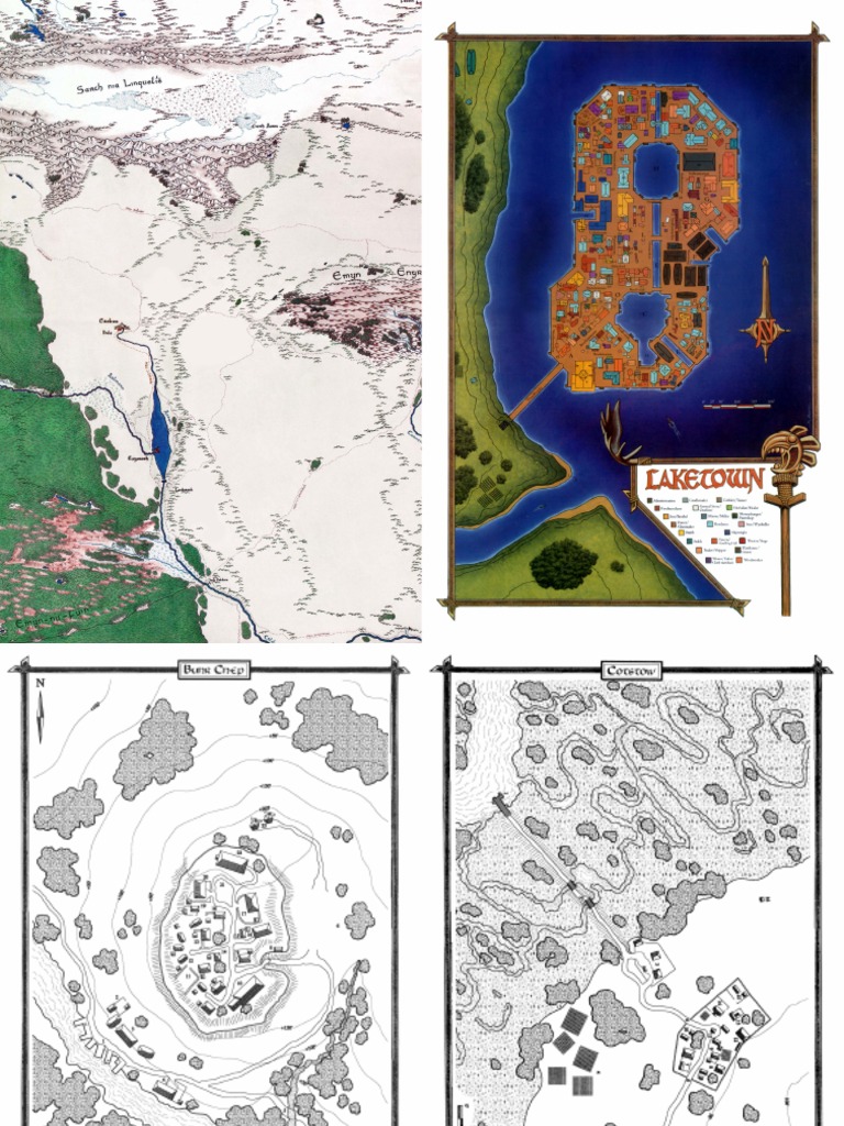 Ice 2016 - Merp - Lake Town - Maps | PDF | Foreign Language Studies