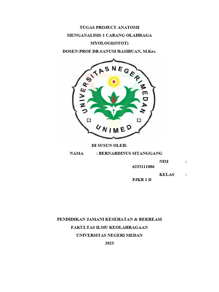 Tugas Project Anatomi Bernardinus S Terbaru | PDF