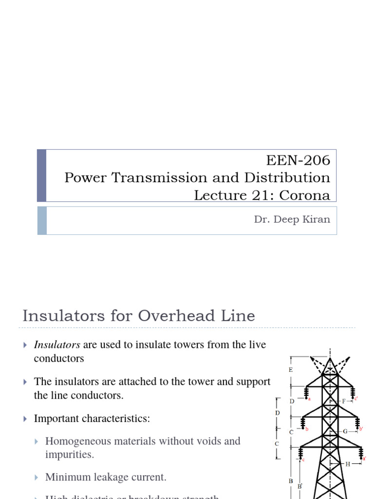 Lecture 21 | Download Free PDF | Insulator (Electricity) | Electrical ...