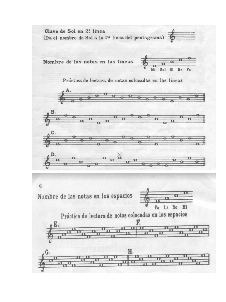 Ejercicios de Solfeo Hablado PDF | PDF | Ciencia y matemáticas
