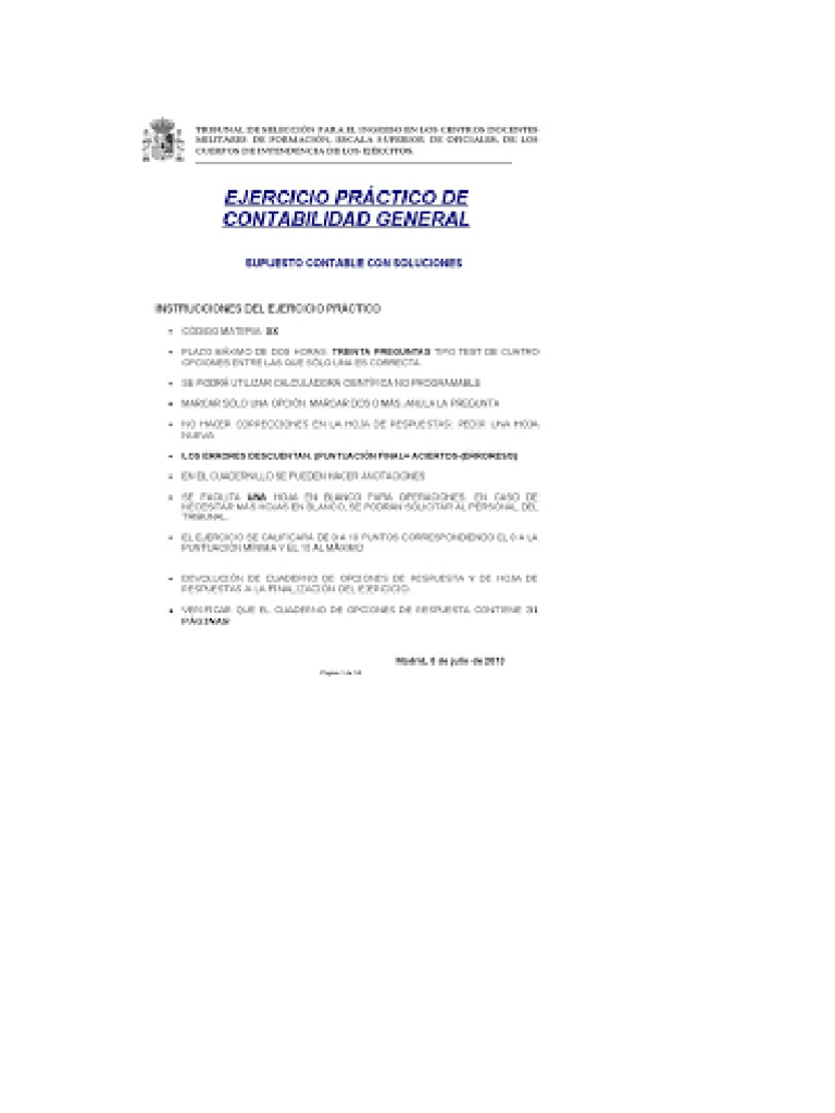 Contabilidad General | PDF