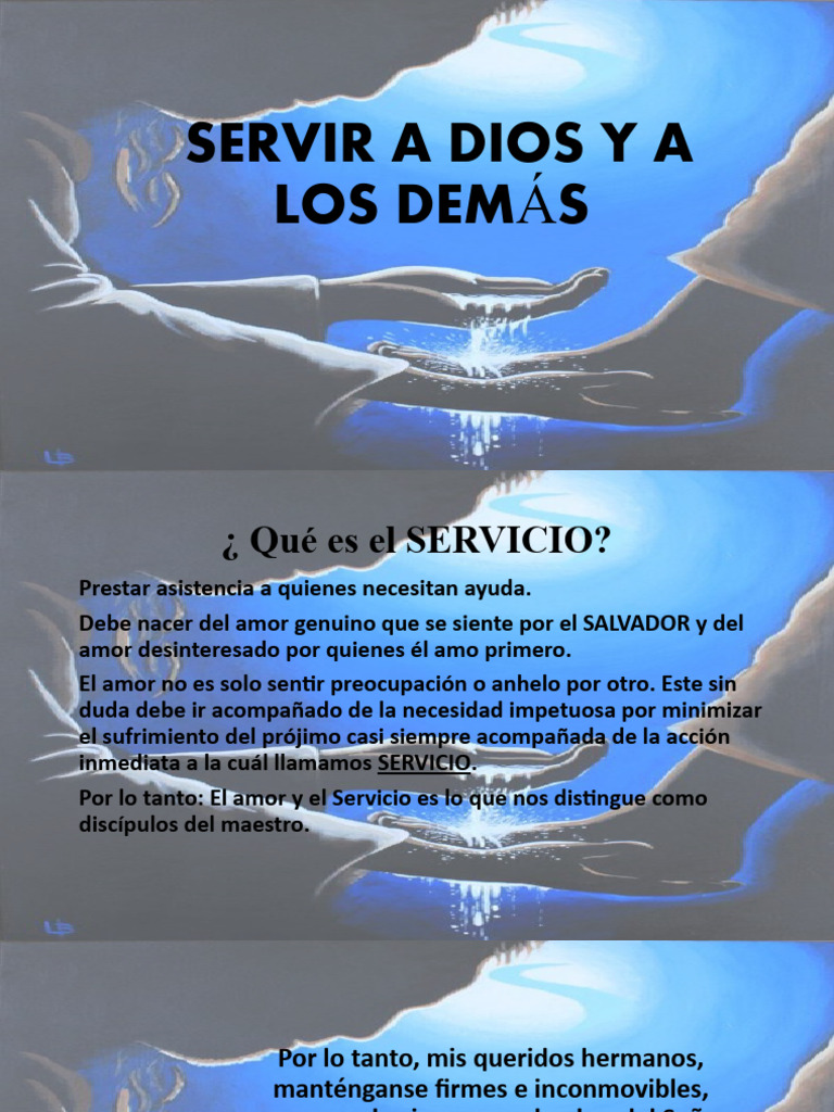 Servir A Dios y A Los Demás | PDF | Amor