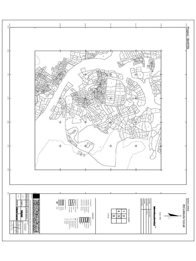 Peta Bidang Desa Cisimeut-Plot3 | PDF