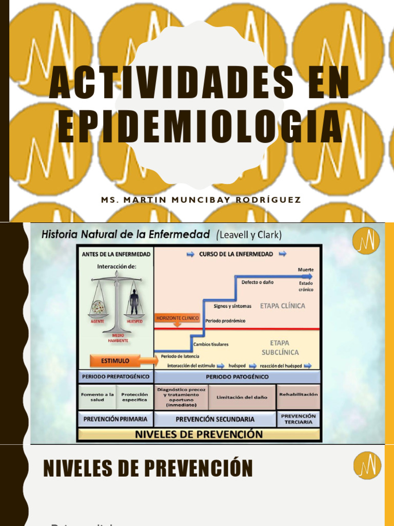 Epidem. 3 | PDF | Asistencia sanitaria preventiva | Contaminación
