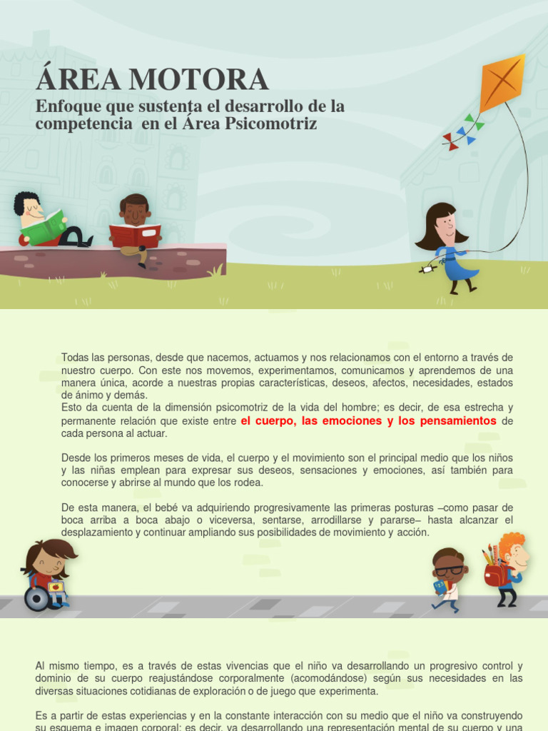 Área Motora | PDF | Las emociones | Pensamiento
