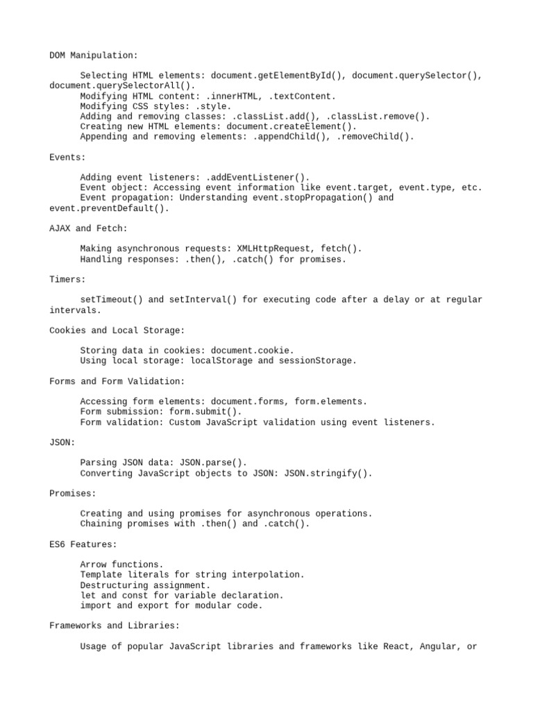 Web Developement Tools Pdf Java Script Software Engineering